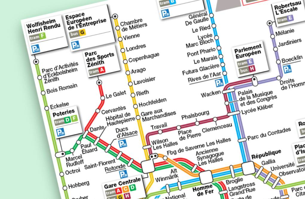 Plans du Réseau CTS